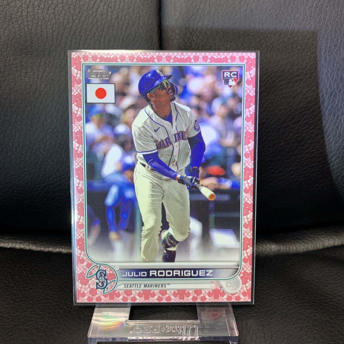 【未使用】TOPPS BASEBALL 2022 JAPAN EDITION「34/99シリ 002 JURIO RODRIGUEZ Cherry Blossoms」 シリアルナンバー入り桜柄 ...