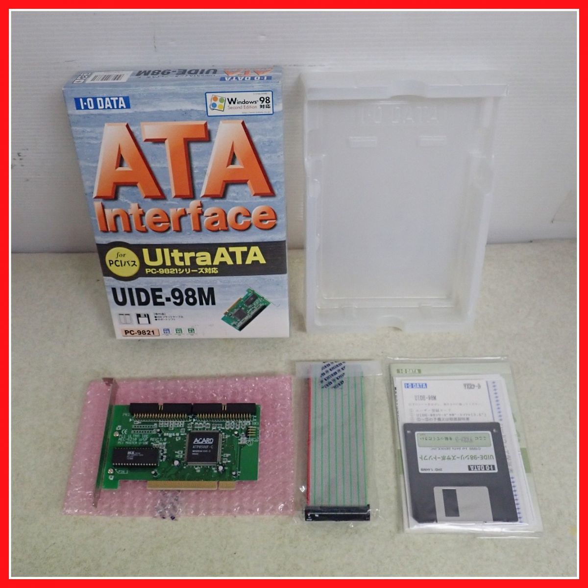 【やや傷や汚れあり】アイ・オー・データ UIDE-98 PC-9821 シリーズ対応 UltraATAインターフェイスボードの落札情報詳細 - ヤフオク落札価格情報 オークフリー
