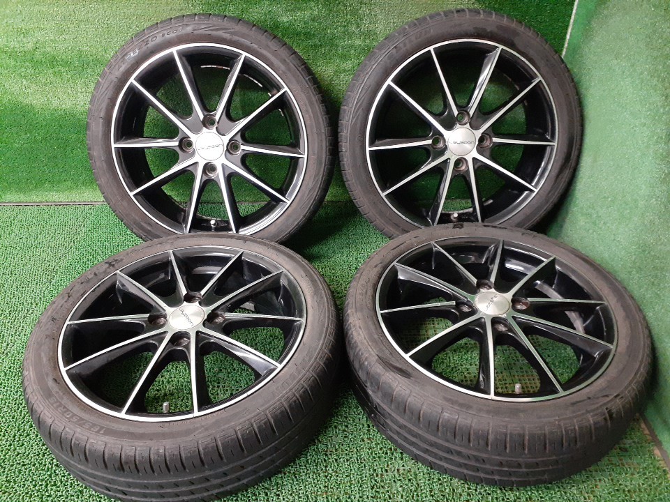 【やや傷や汚れあり】② SEILUN ATREZZO ECO 165/50R15 8.5分目 Leyseen デイズ N-BOX eKワゴン ...