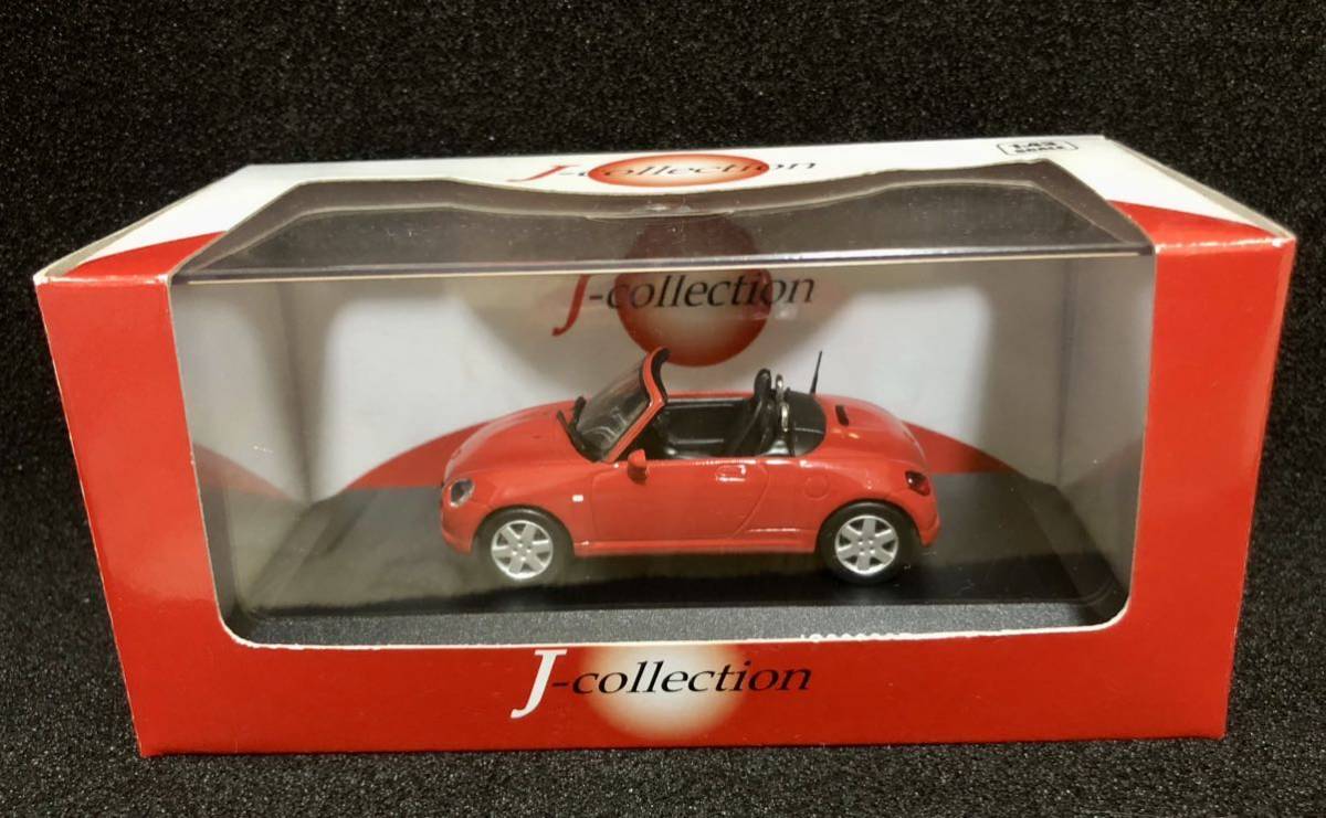 【目立った傷や汚れなし】☆稀少☆ 京商 J-collection 1/43 DAIHATSU ダイハツ COPEN コペン DC シャイニングレッド R40 Jコレクション JC30088R ...