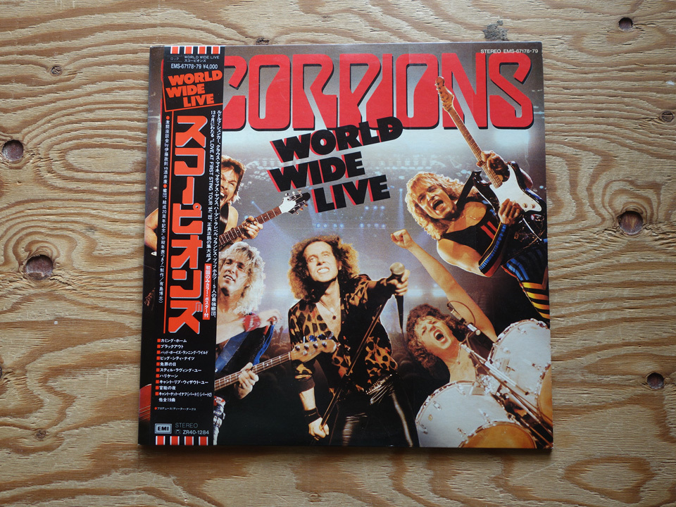 【やや傷や汚れあり】帯付 / 2LP / スコーピオンズ / ワールド・ワイド・ライヴ / EMS-67178-79（EMI）木 の落札情報 ...