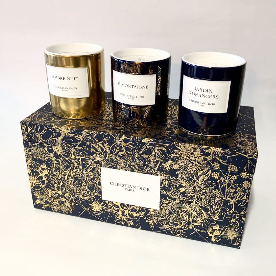 【未使用】Dior ディオール キャンドル 3点限定セット 未使用品の落札情報詳細 - Yahoo!オークション落札価格検索 オークフリー