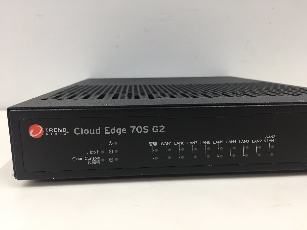 【傷や汚れあり】トレンドマイクロ Cloud Edge CE-70S G2 UTM ファイアウォール ルーター 本体のみ（管2OF）の落札情報詳細 - ヤフオク落札価格検索 オークフリー