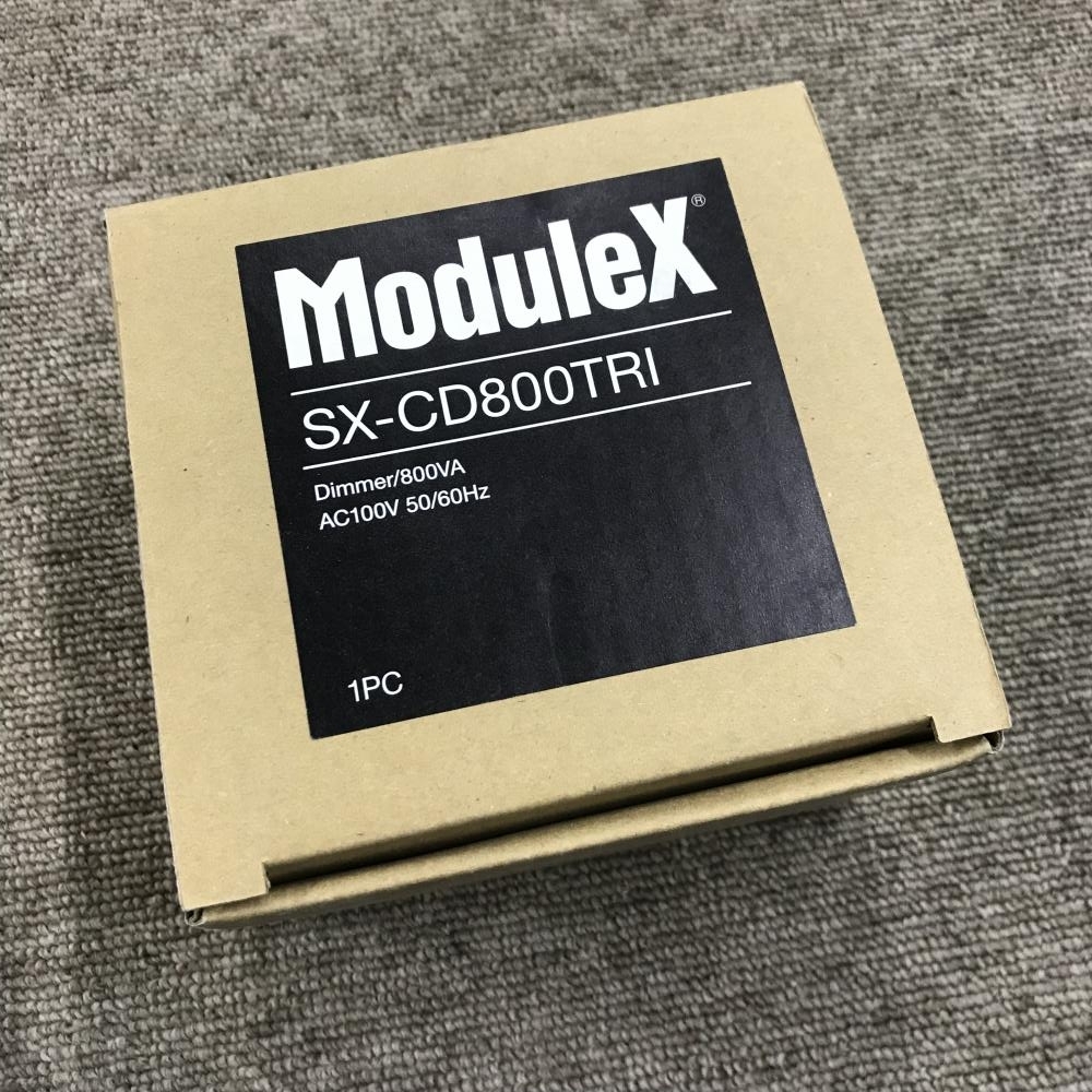 【未使用】008 未使用品・即決価格 Modulex 調光スイッチ SX-CD800TRI ③の落札情報詳細 - ヤフオク落札価格検索 オークフリー