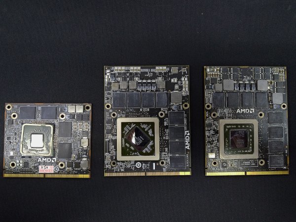 【全体的に状態が悪い】【ジャンク品】Apple純正 imac 2010～2011 GPUグラフィックカード セット AMD RADEON ...