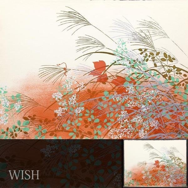 【目立った傷や汚れなし】【真作】【wish】今井俊満「薄図」シルクスクリーン 20号大 大作 1989年作 直筆サイン シートのみ 〇フランス