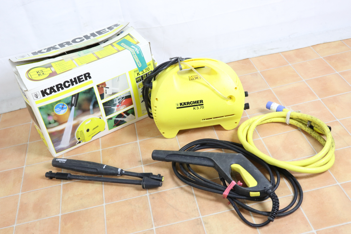 【傷や汚れあり】KARCHER K3.70 ケルヒャー 家庭用高圧洗浄機 洗車 洗浄 家庭用 家電 高圧洗浄機 箱付き 003JHPX44の落札情報詳細 - Yahoo!オークション落札価格 ...