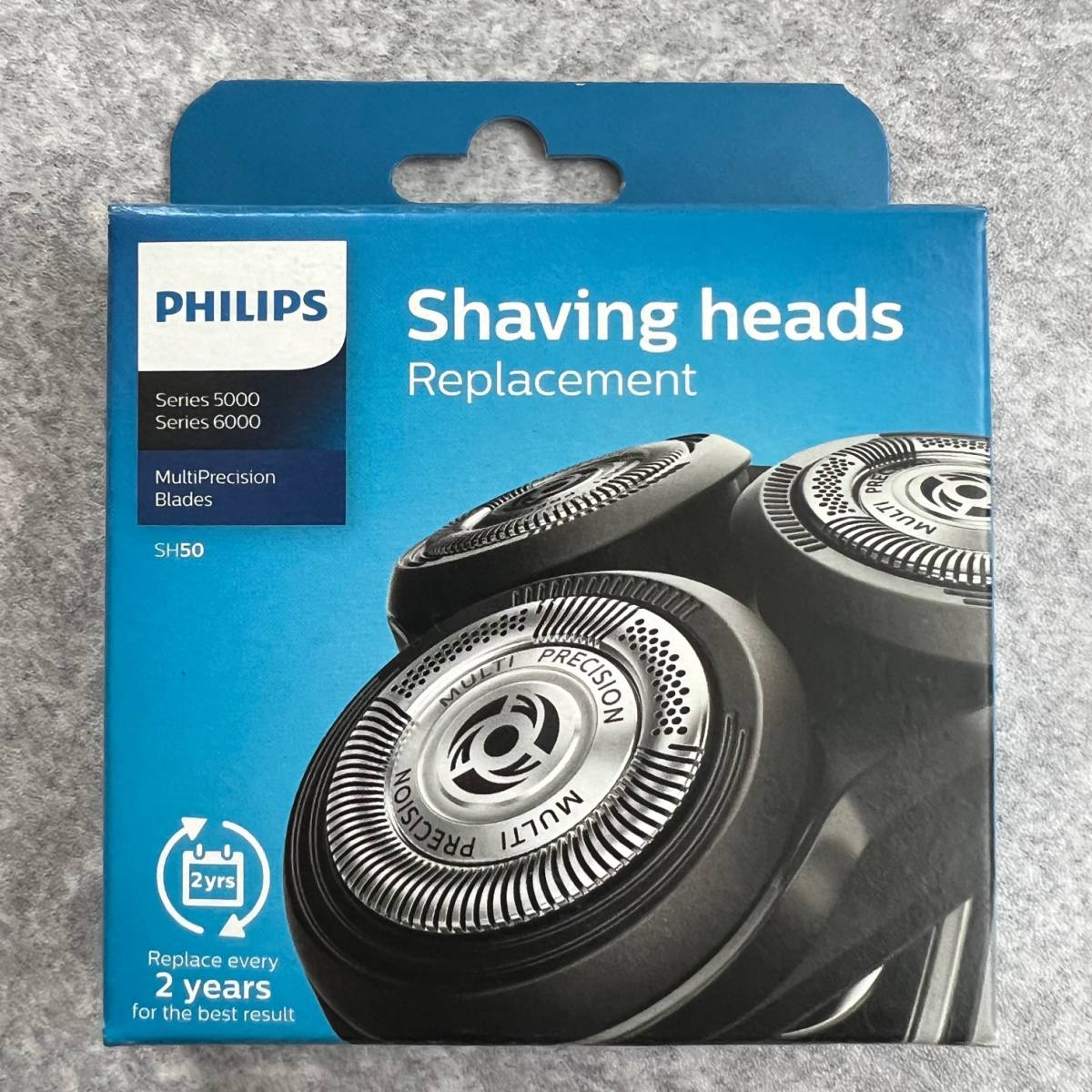 【未使用】送料無料 Philips(フィリップス) 純正 SH50/50 (SH50/51の海外版) 電動シェーバー 替刃5000 6000 ...