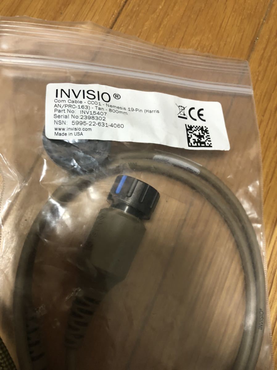 【未使用に近い】Invisio ケーブル PRC163 19ピンの落札情報詳細 - Yahoo!オークション落札価格検索 オークフリー