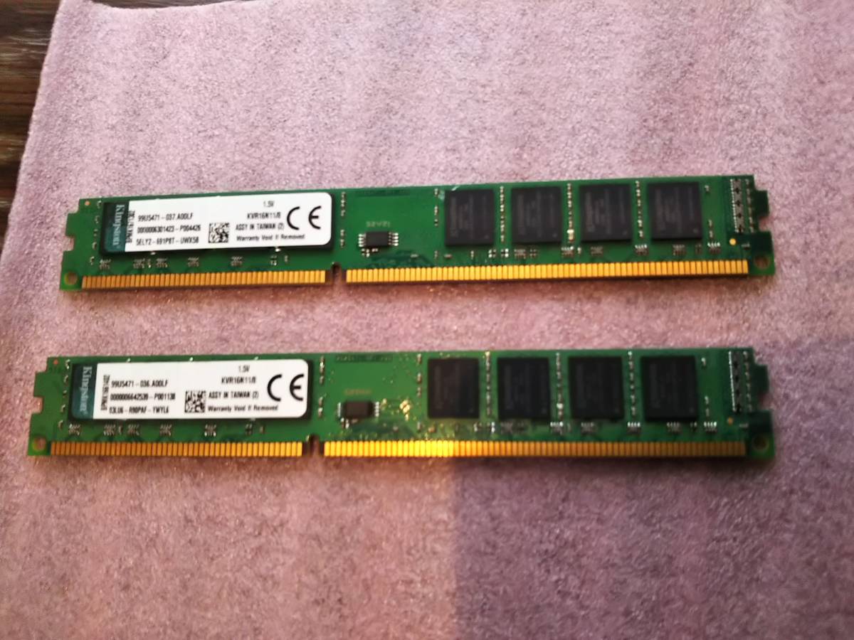 BUFFALO Select D3U1333-B8GBJ PC3-10600U-999 DDR3 SDRAM 8GB 1333MHz 8GB×2＝16GB☆★の落札情報詳細 - ヤフオク落札 ...