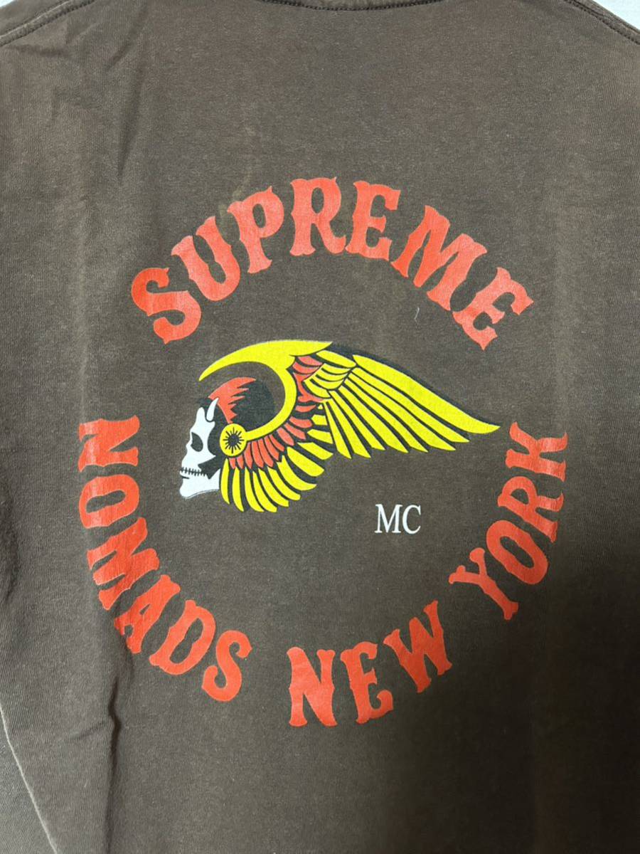 【目立った傷や汚れなし】supreme Hells Angels NOMADS T shirt tee シュプリーム ヘルズエンジェルス Tシャツ 02SS Supremeの落札情報詳細 ...