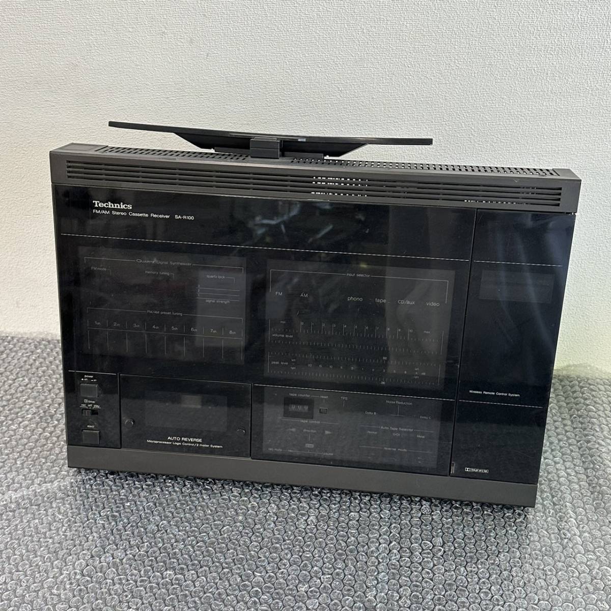 【全体的に状態が悪い】J16456(023)-619/AM0【名古屋】Technics テクニクス MODEL SA-R100 FM/AM ...