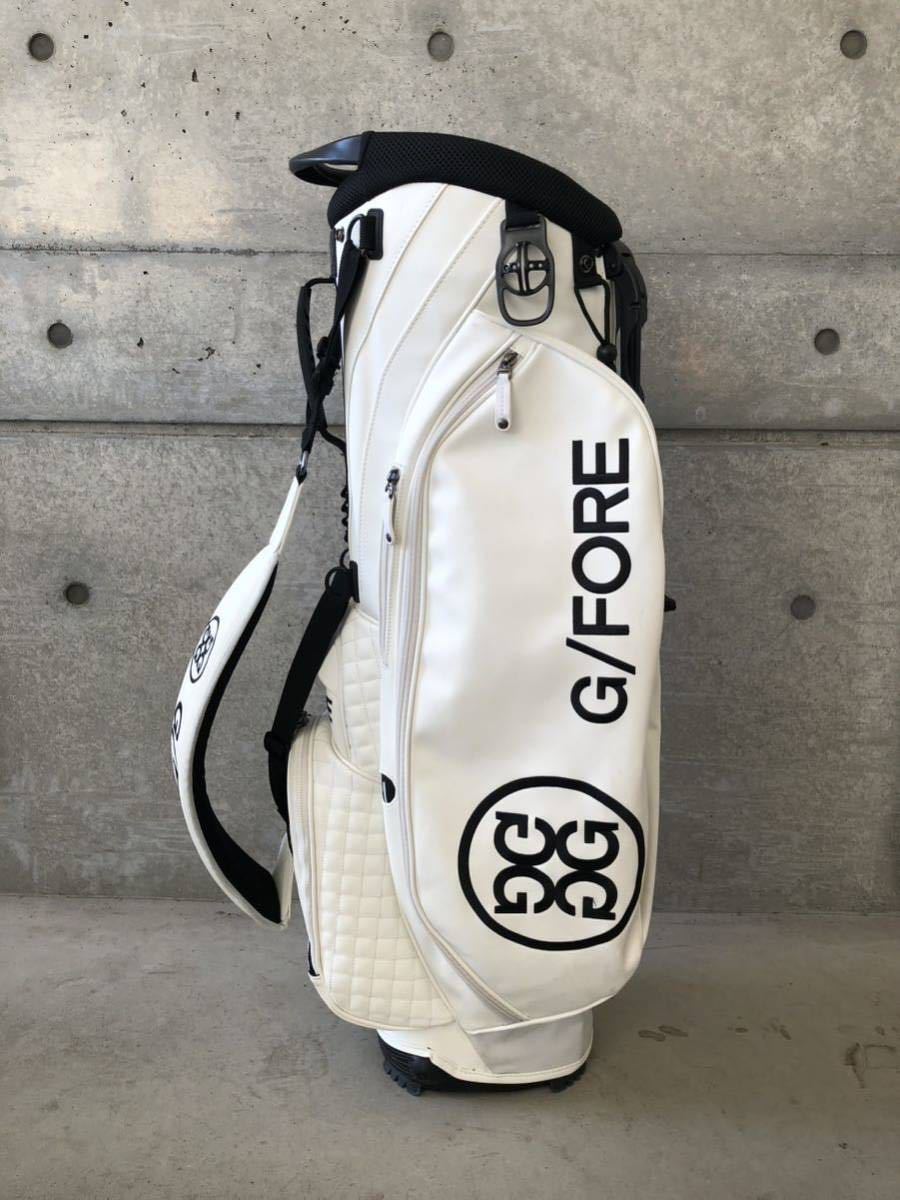 【目立った傷や汚れなし】gfore キャディバッグ ジーフォア ベゼル スタンド キャディバック GFORE VESSEL アイアンカバー付 国内正規品の落札情報詳細 - Yahoo ...