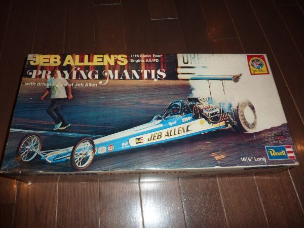 【傷や汚れあり】大型キット☆1/16 プレーイングマンティス ジェブアレン ホットロッド レベル Revell JEB ALLEN's ...