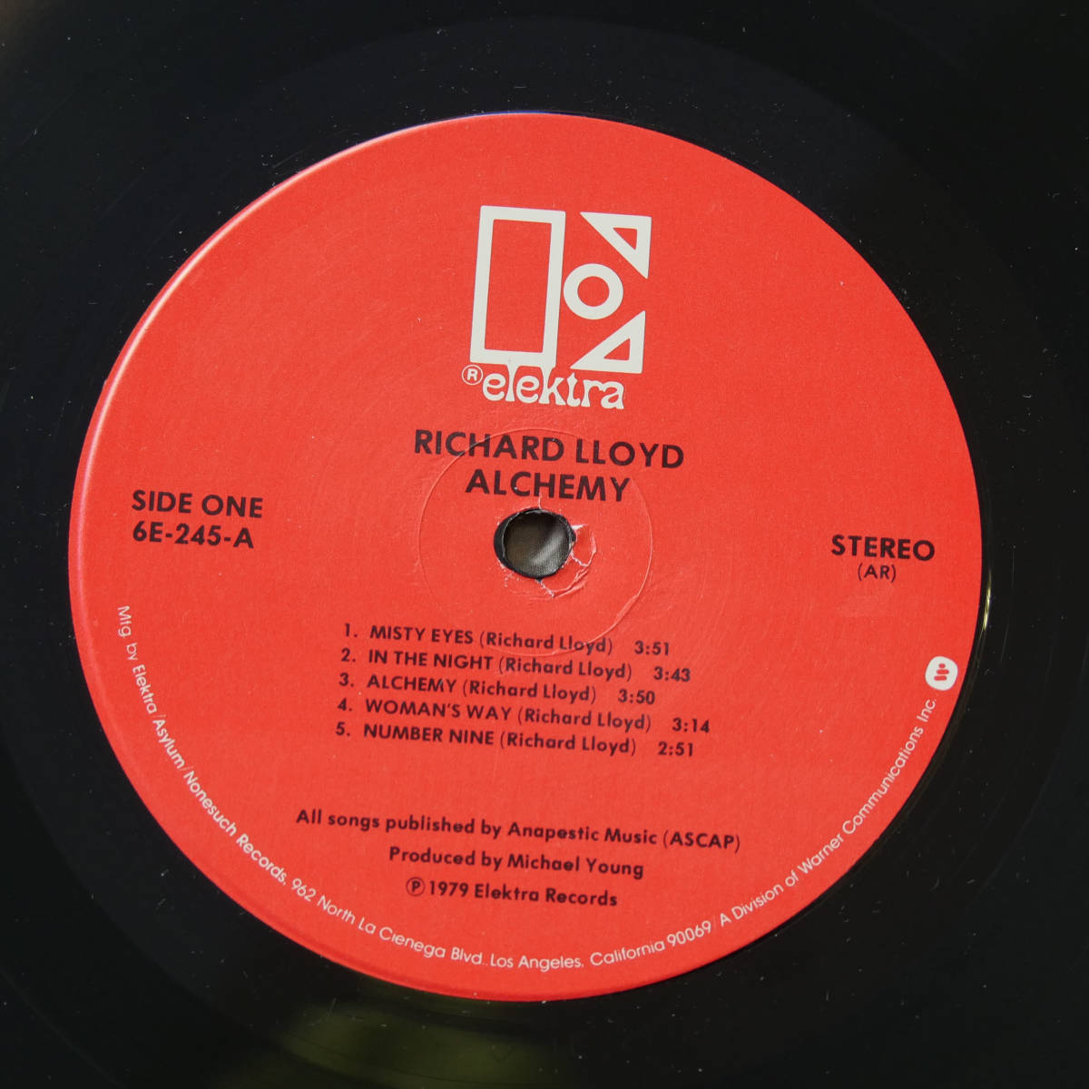 【目立った傷や汚れなし】Richard Lloyd（元Television）リチャード・ロイド ソロアルバム Alchemy 中古盤・US盤の落札情報詳細 - Yahoo!オークション落札価格 ...