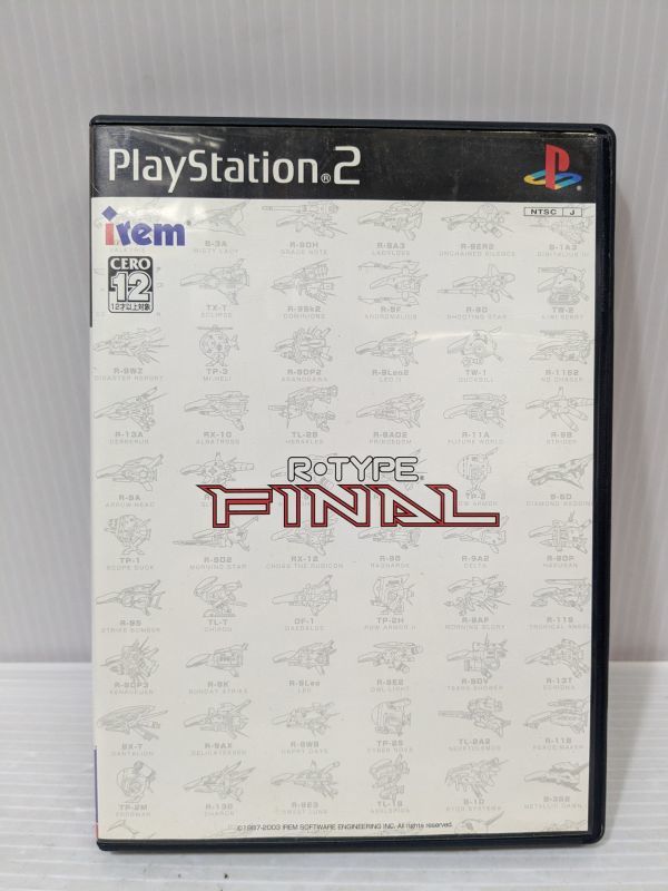 【やや傷や汚れあり】HC717-230207-032【中古】PS2 R-TYPE FINAL プレステ2 ゲームソフト R・TYPE ...