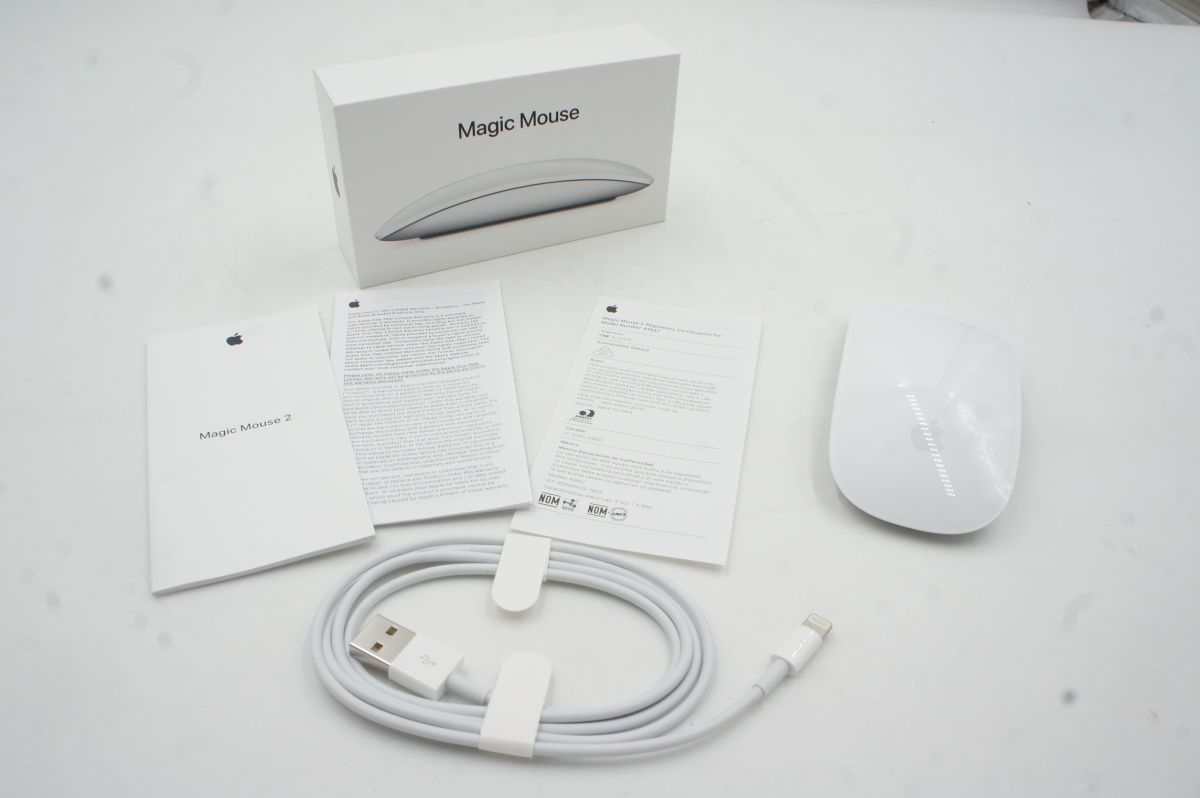 【未使用に近い】★☆全額返金保証！最速発送！【Apple Magic Mouse2 MLA02J/A】★☆（202212-04174-PCkaitori）の落札情報詳細 - ヤフオク落札価格 ...