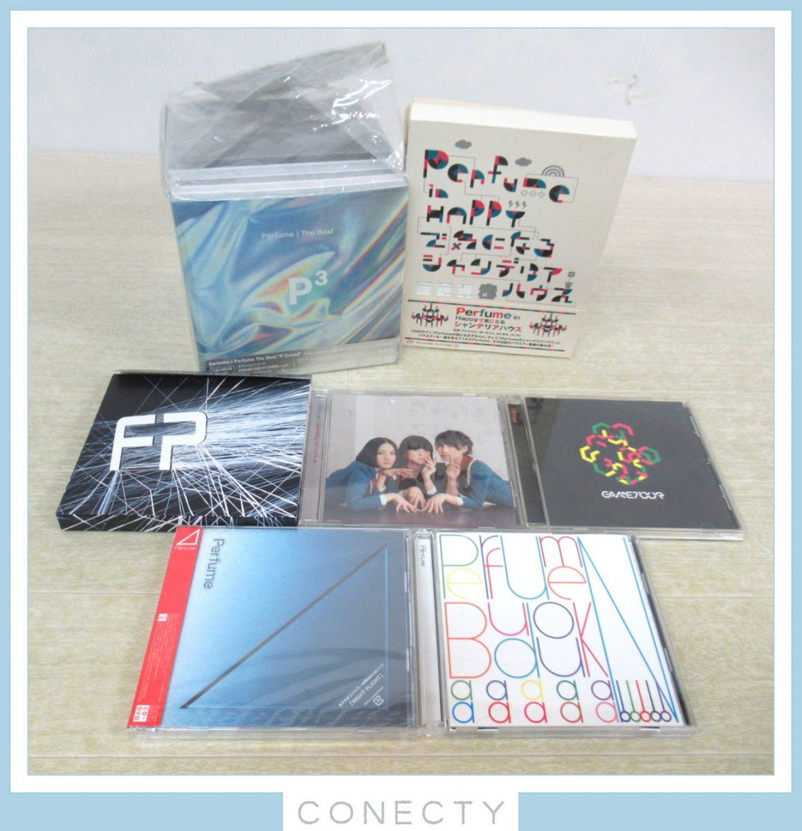 【やや傷や汚れあり】Perfume CD DVDセット/Perfume The Best ’P Cubed’(完全生産限定盤 Blu-ray付 ...