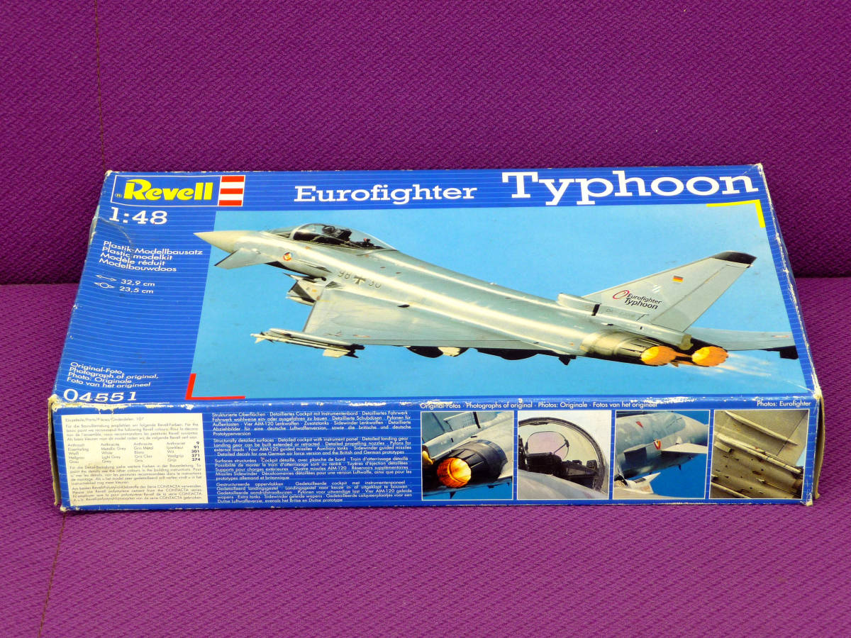 【傷や汚れあり】袋未開封 レベル Revell 1/48 Eurofighter Typhoon ／ ユーロファイター タイフーンの落札情報詳細 - Yahoo!オークション落札価格検索 オークフリー