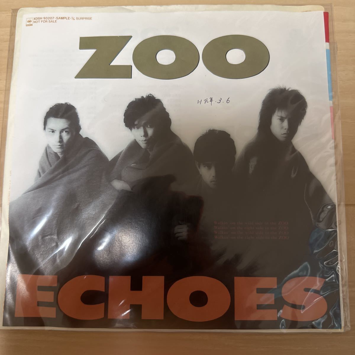 【傷や汚れあり】【説明文必読】アナログレコードEP 見本盤ECHOES ZOO 辻仁成 エコーズの落札情報詳細 - ヤフオク落札価格検索 オークフリー