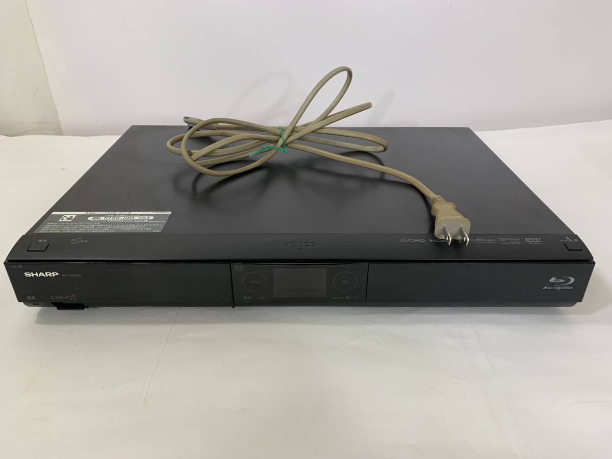 【傷や汚れあり】★【ブルーレイディスクレコーダー 本体のみ】SHARP(シャープ) AQUOS(アクオス) 薄型BDレコーダー BD-AV70★ジャンク品の落札情報詳細 - ヤフオク落札価格 ...