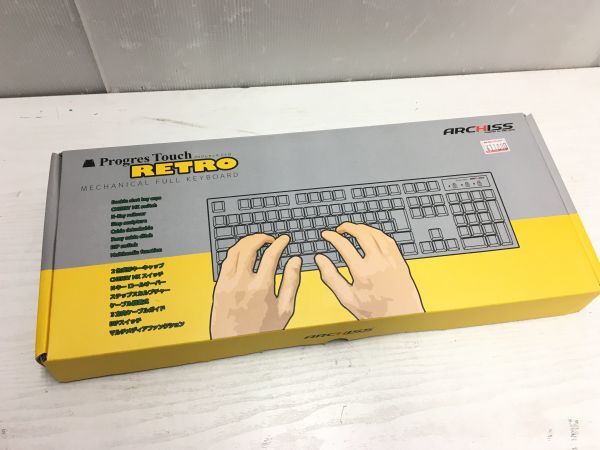 【未使用に近い】アーキス ARCHISS Progres Touch RETRO TKL メカニカルスイッチ CHERRY MX 青軸 1ヶ月使用中古の落札情報詳細 - ヤフオク落札価格情報 ...