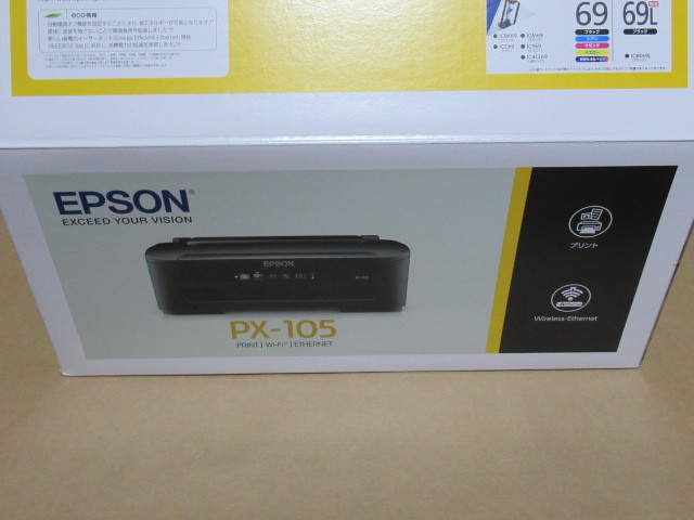 【未使用に近い】ほぼほぼ新品 EPSON PX-105 製造 2022.12 エプソン ビジネスプリンターの落札情報詳細 - ヤフオク落札価格 ...