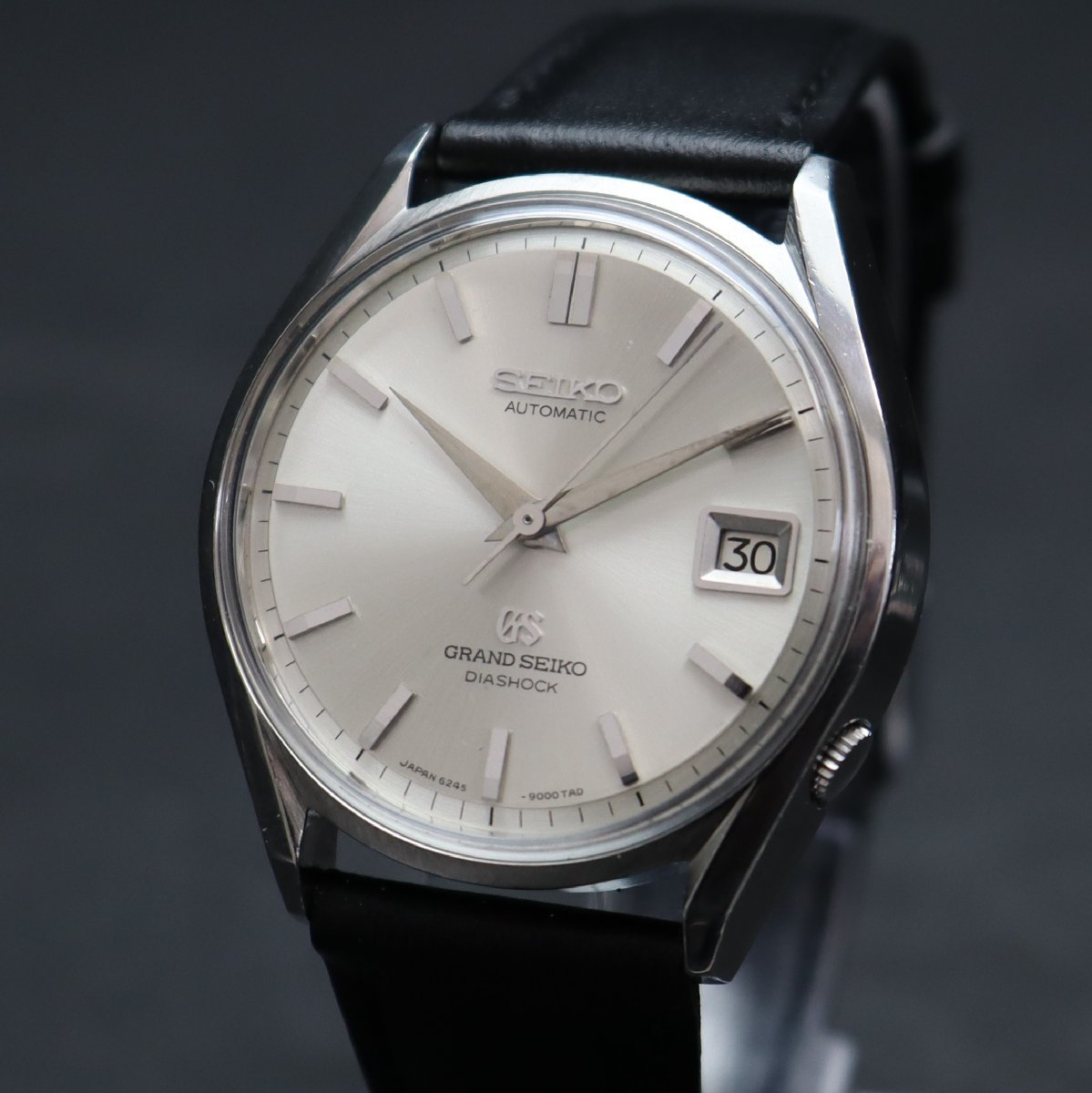 【目立った傷や汚れなし】希少 良品 GRAND SEIKO 62GS 初期型 グランドセイコー 6245-9000 OH済 自動巻 獅子 ...