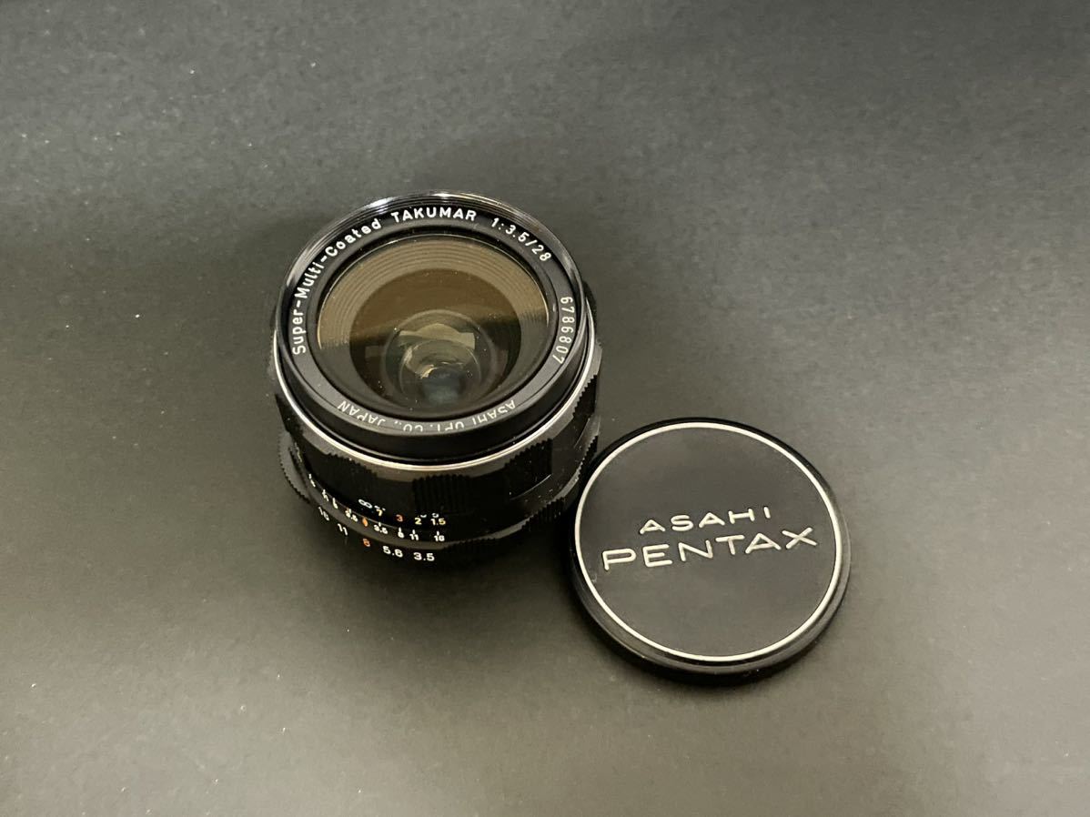 【目立った傷や汚れなし】美品 ASAHI PENTAX アサヒ ペンタックス Super-Multi-Coated TAKUMAR 1：3.5/28 レンズの落札情報詳細 - ヤフオク落札価格 ...