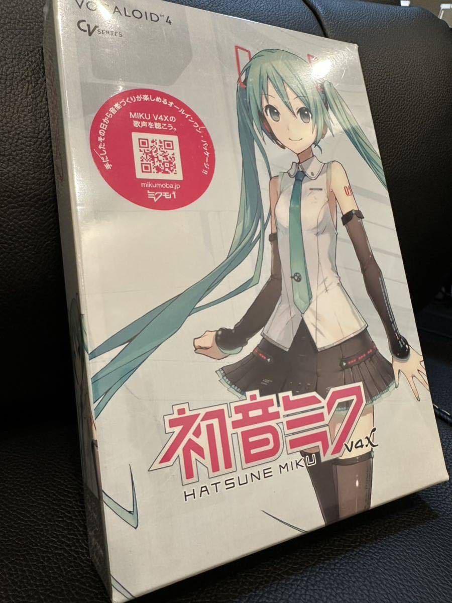 【未使用】残り1点！【新品・未使用・未開封品】クリプトンフューチャーメディア V4X-H VOCALOID 初音ミク V4X HATSUNE MIKU V4X パッケージ版の落札情報詳細 ...