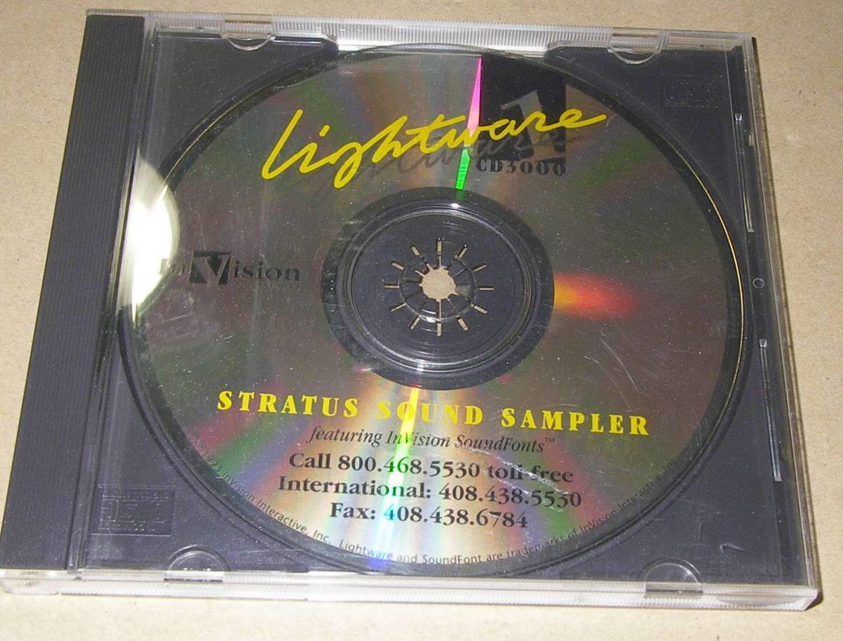 【やや傷や汚れあり】★LIGHTWARE CD-ROM SOUND SAMPLER LIBRARY AKAI CD3000★OK! !★の落札 ...