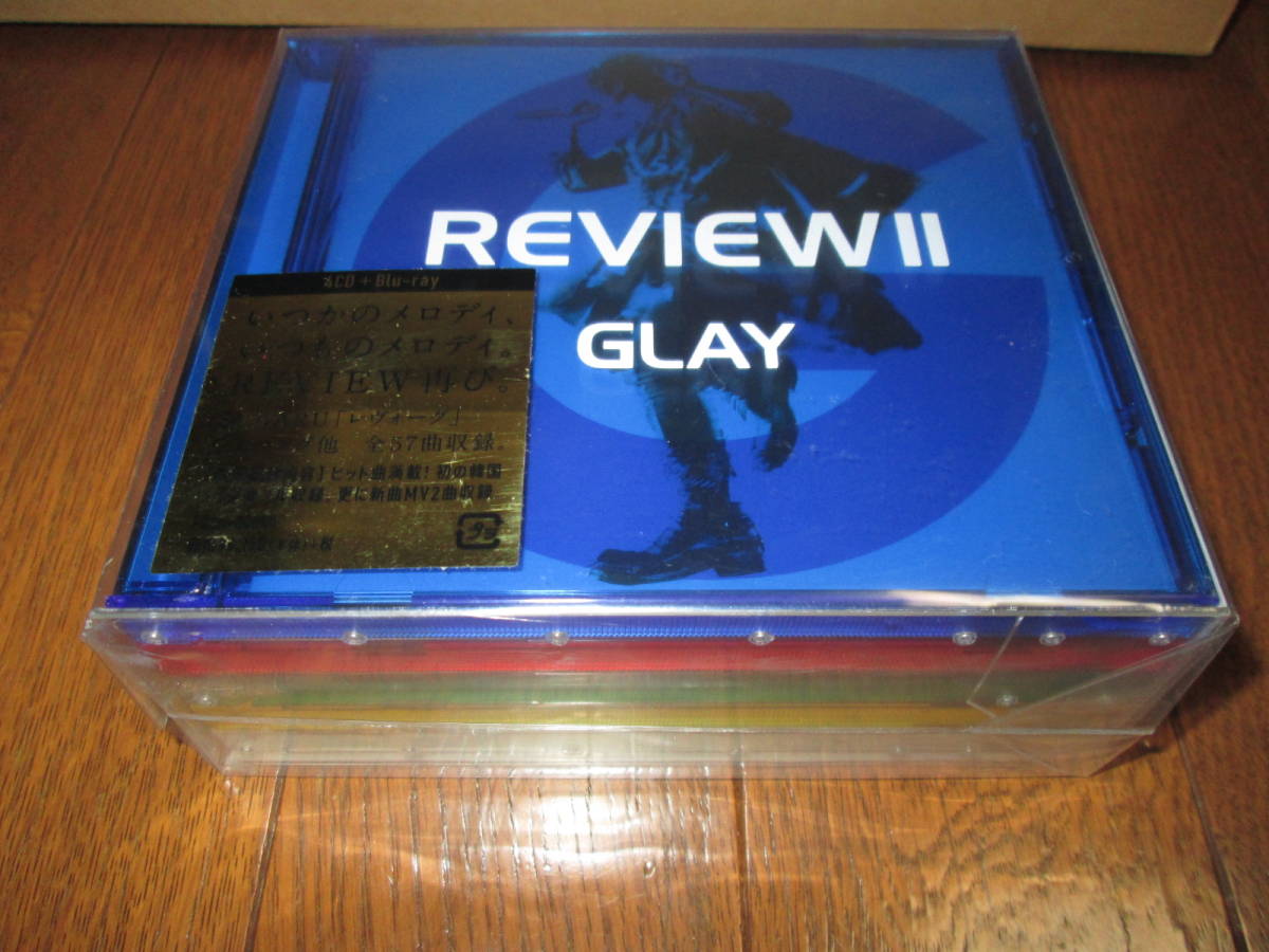 【やや傷や汚れあり】21【4CD+Blu-ray】GLAY グレイ REVIEWⅡ (60)の落札情報詳細 - ヤフオク落札価格検索 オークフリー