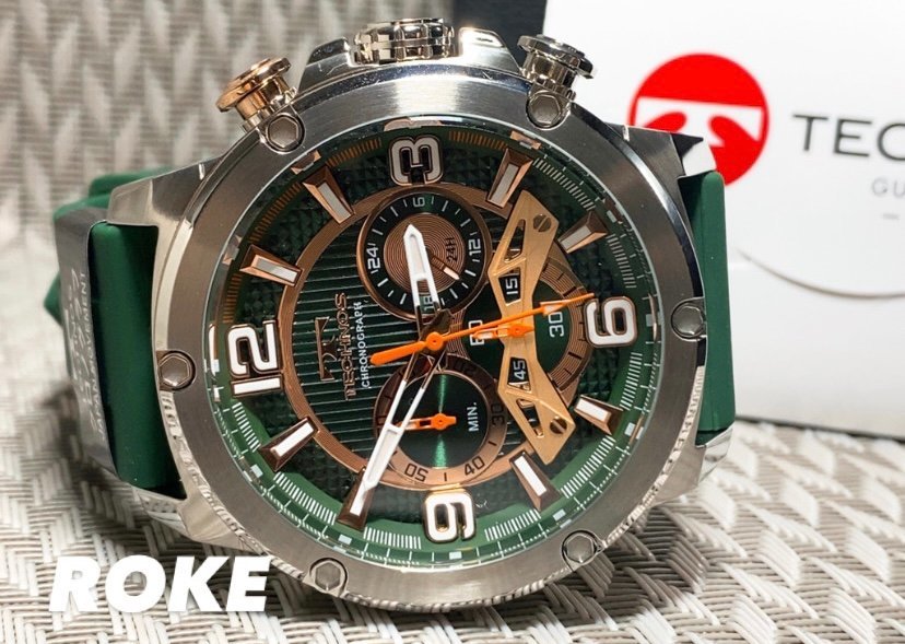 【未使用】2022年 モデル 新品 テクノス TECHNOS 正規品 腕時計 国内正規保証 クロノグラフ ビックフェイス スポーツ ラバー ...