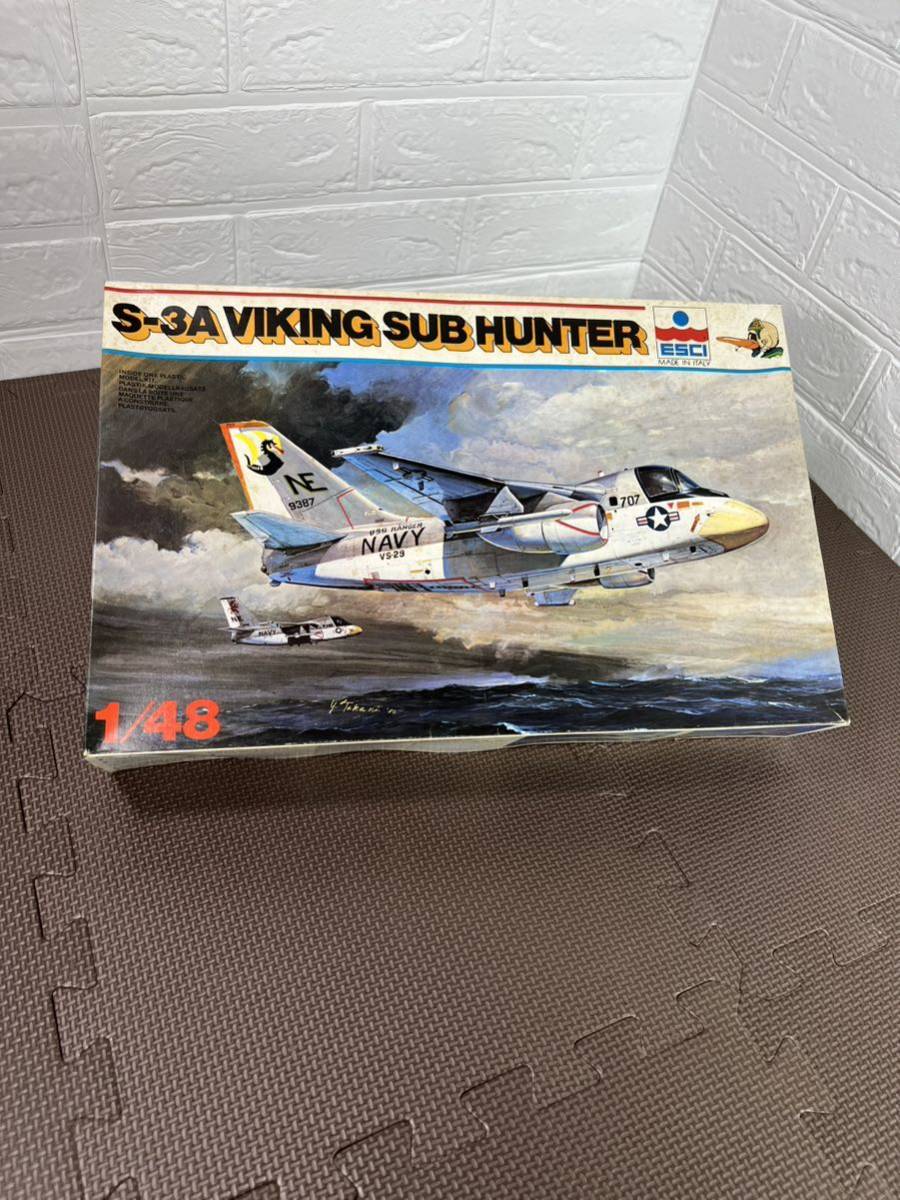 【未使用】S-3A ヴァイキング サブ ハンター 1/48 未組立 VIKING SUB HUNTER エッシー ESCI 米軍機の落札情報 ...