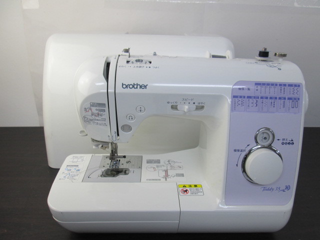 【傷や汚れあり】1mh2227 brother ブラザー ミシン teddy 600 ZZ3-B541 ib0630の落札情報詳細 - ヤフオク落札価格検索 オークフリー