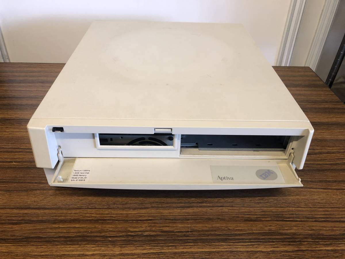 【傷や汚れあり】IBM Aptiva 2134 /CD-ROM・FDD無 デスクトップPcの落札情報詳細 - ヤフオク落札価格検索 オークフリー
