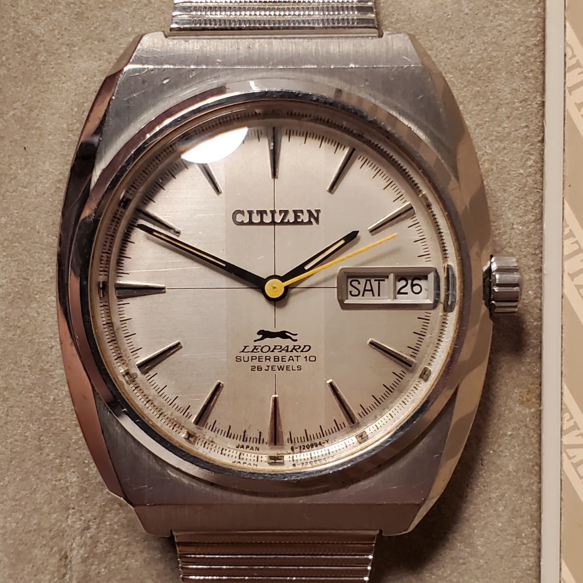 【傷や汚れあり】【ALAR4021】CITIZEN シチズン LEOPARD SUPER BEAT 8 レオパール スーパービート エイト ...