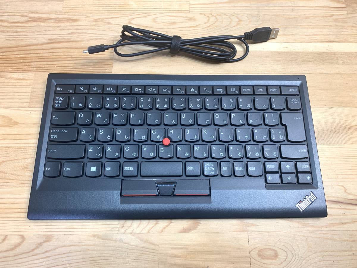 【中古】lenovo ThinkPad SK-8855(55Y9074) USB接続トラックポイント付き日本語(JIS)配列キーボードの落札 ...