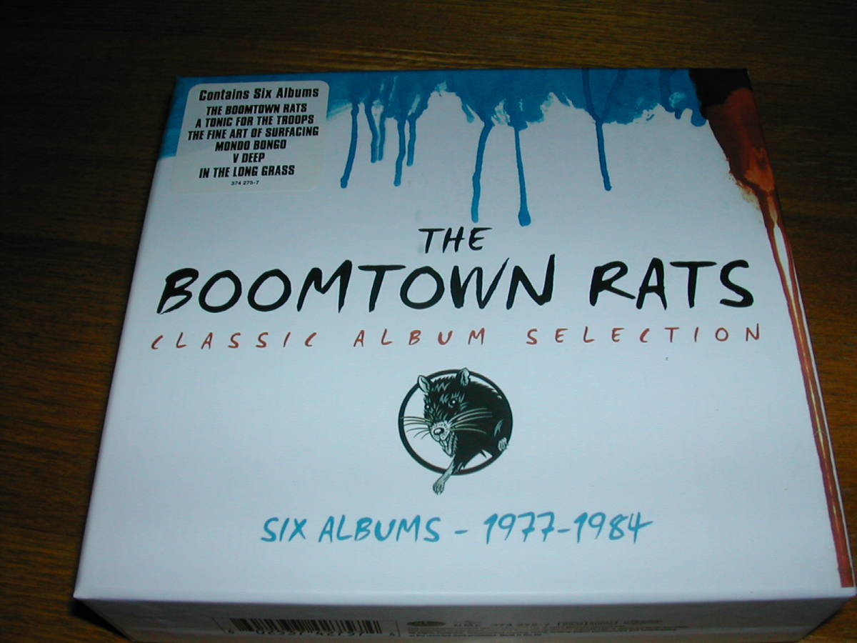 【やや傷や汚れあり】BOOMTOWN RATS / Classic Album Selection - Six Albums 1977 ...