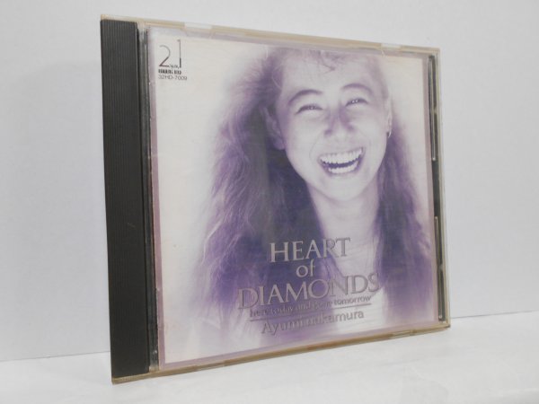 【傷や汚れあり】中村あゆみ HEART of DIAMONDS CD 消費税表記なし ベスト ハート オブ ダイヤモンズ 翼の折れたエンジェル ...
