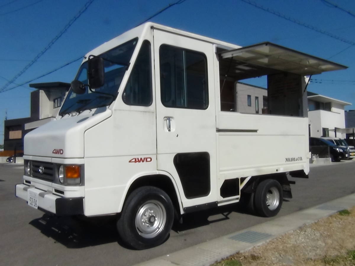 【走行距離 109,000 km】稼ぐ車!クイックデリバリー★キッチンカー!フードトラック!ディーゼル!4WD!移動販売車!食堂車!陸送無料 ...