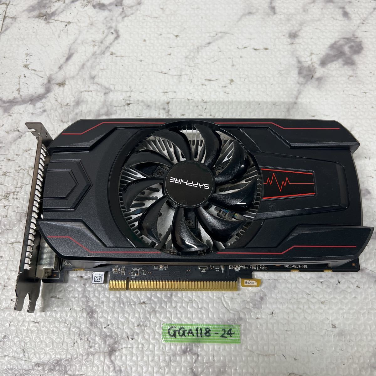 【傷や汚れあり】GGA118-24 激安 グラフィックボード SAPPHIRE PULSE Radeon RX 560 2G GDDR5 HDMI/DVI-D/DP (UEFI) 認識.画像 ...