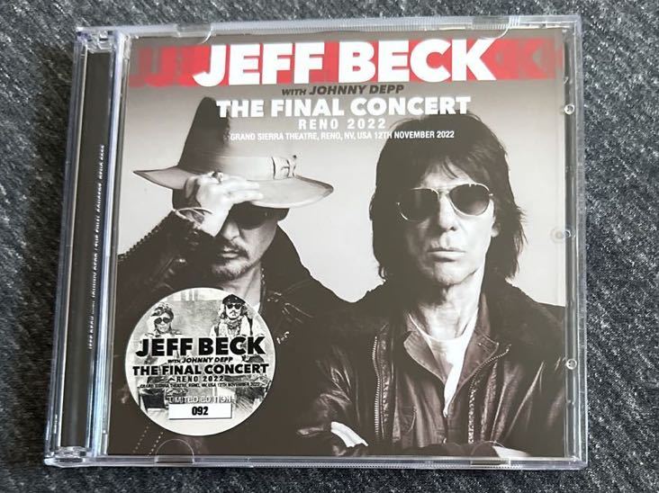 【未使用に近い】JEFF BECK With Johnny Depp The Final Concert Reno 2022の落札情報詳細 ...