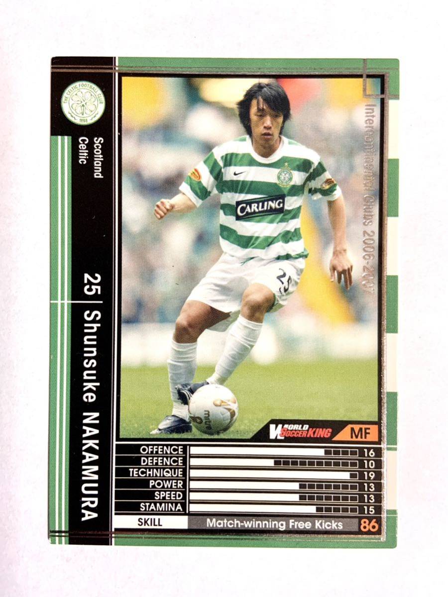 【目立った傷や汚れなし】WCCF 2006-2007 シュンスケ・ナカムラ EXTRA エクストラカード Panini 06-07 セルティック 中村俊輔の落札情報詳細 - ヤフオク落札価格 ...