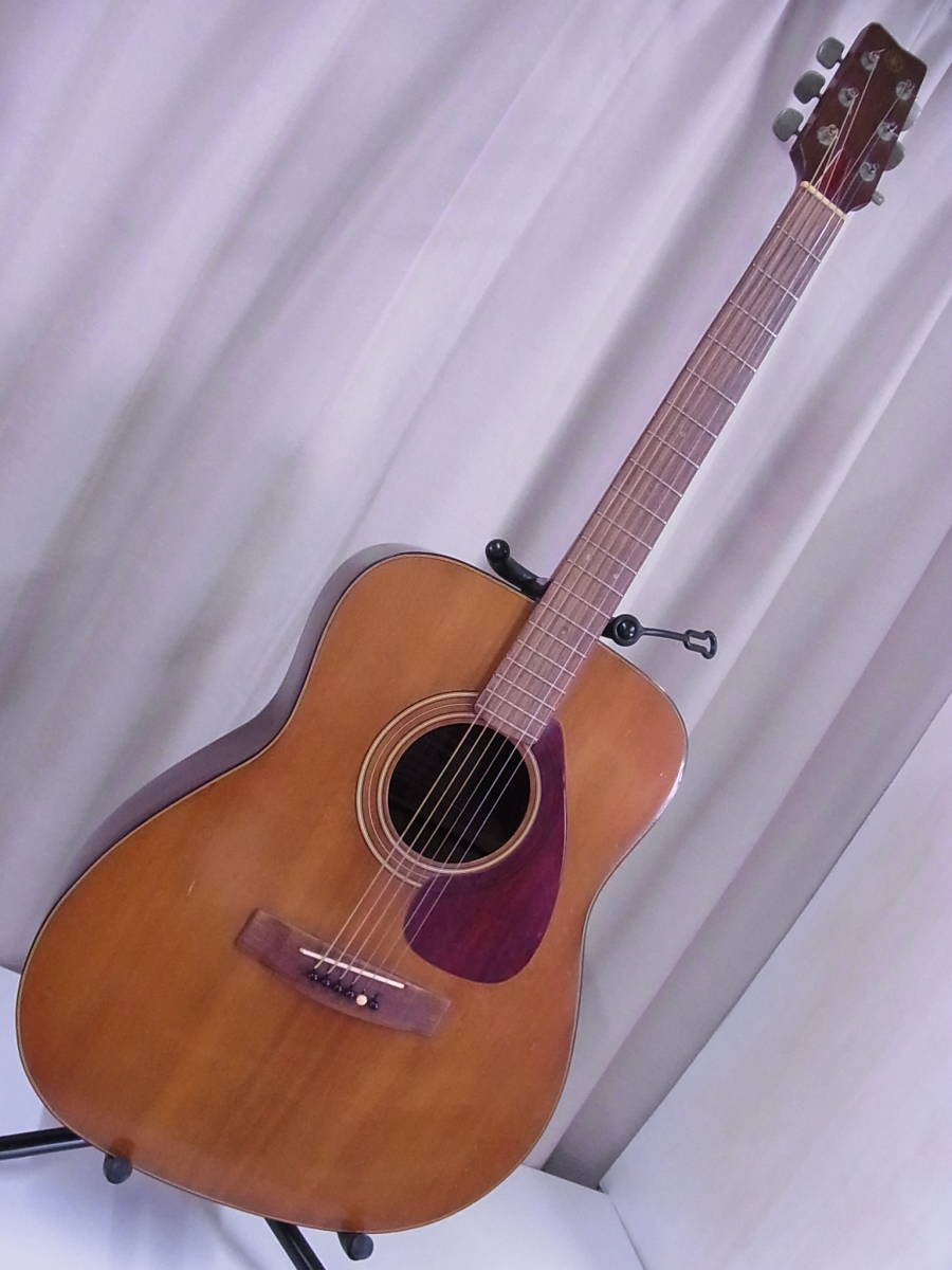 【全体的に状態が悪い】川崎市 直接引取歓迎 YAMAHA FG200 グリーンラベル アコースティックギター 中古ジャンク品 リサイクル ...