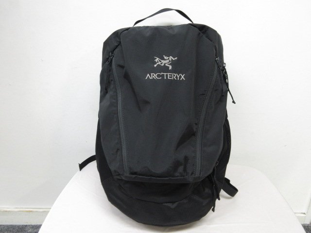 【目立った傷や汚れなし】m7478 美品 ARC'TERYX アークテリクス リュックサック バックパック 黒 アメアスポーツジャパン(株 ...