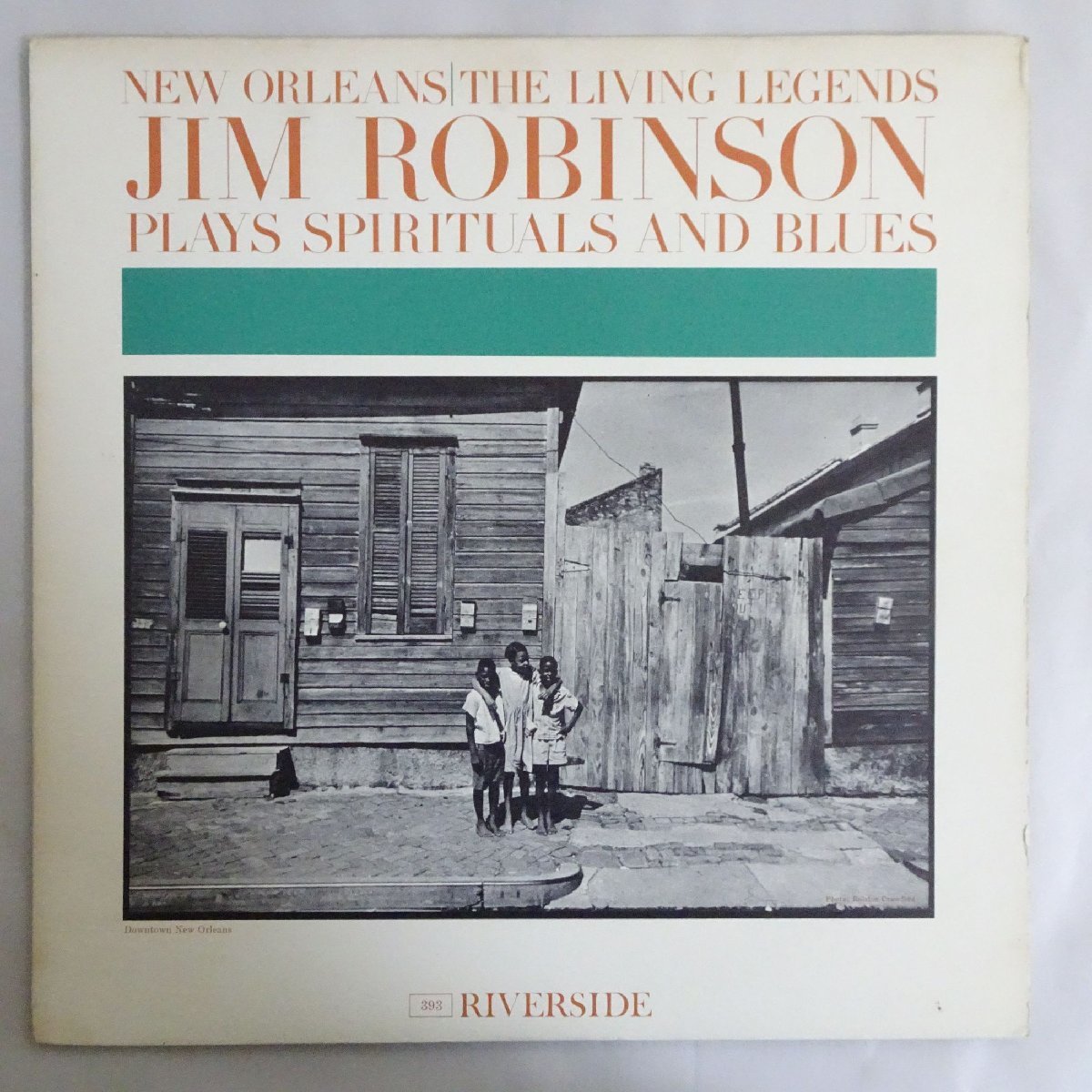【やや傷や汚れあり】17112730;【US盤/RIVERSIDE/黒ラベル】Jim Robinson's New Orleans Band ...