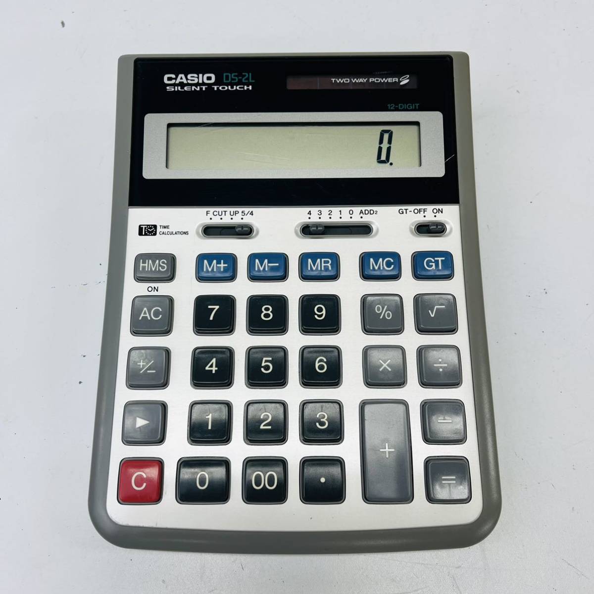 ☆1円～☆ CASIO カシオ 電卓 DS-20 DS-10 セット ソーラー 検算機能付き サイレントタッチ 12桁 会計 簿記の落札情報 ...