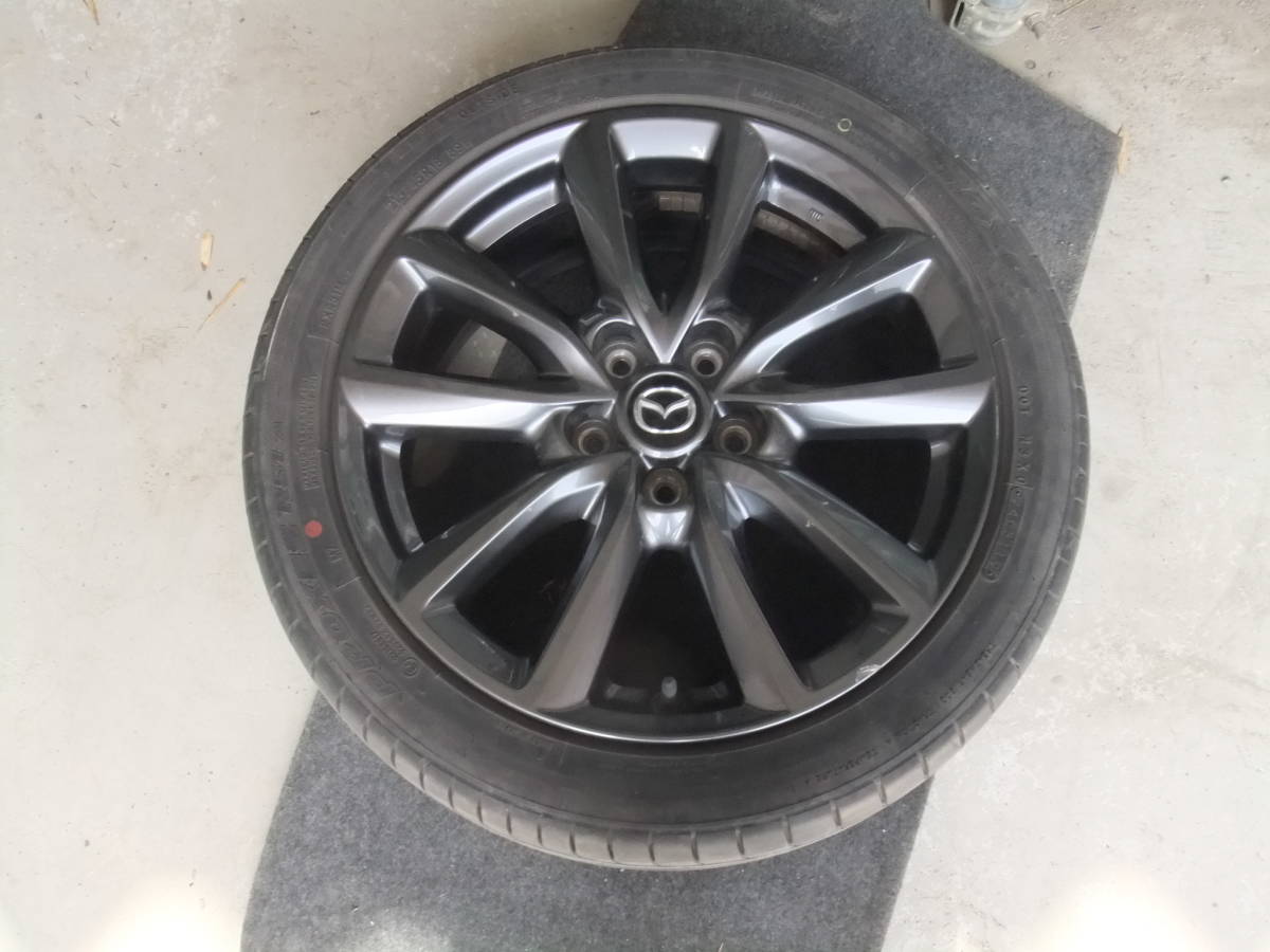 【やや傷や汚れあり】(MAZDA3 マツダ3） 純正 18インチ アルミホイール 【C】 一本 ☆ 9965 B5 7080 (BP5P)の ...