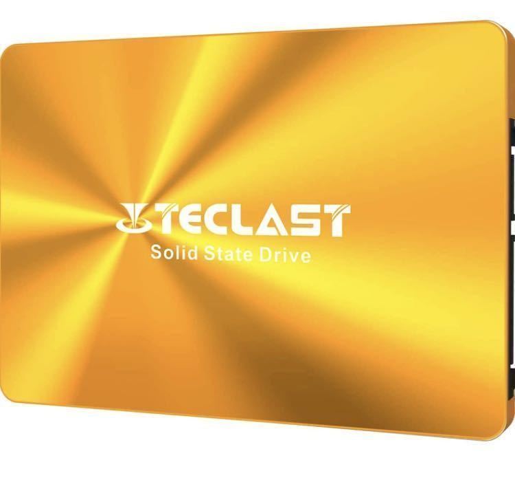 【未使用】爆速 SSD256GB SSD TECLAST SSD 内蔵 256GB 2.5インチ 3D NAND採用 SATA3 6Gb/s ...